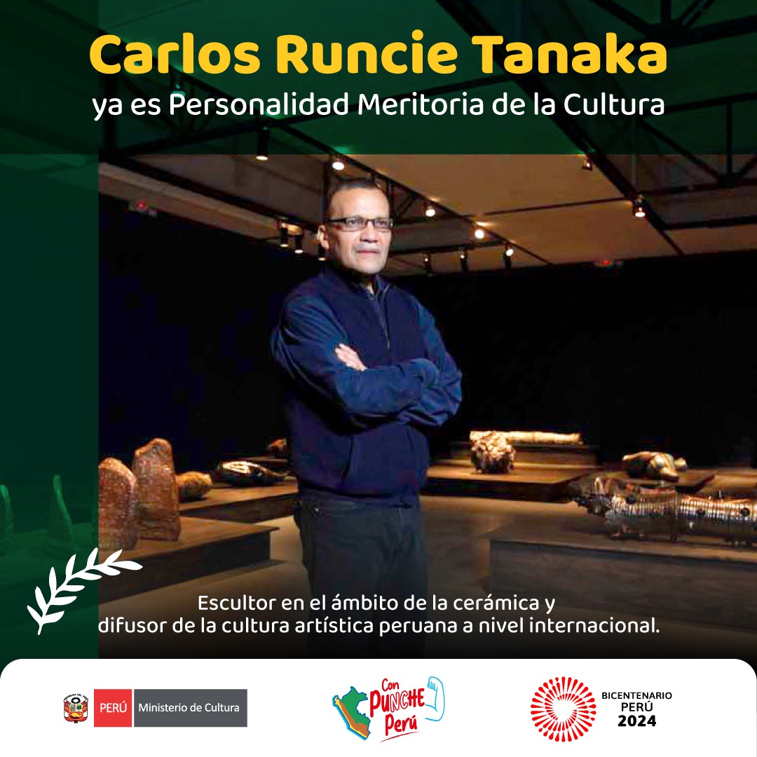 Runcie Tanaka, Personalidad Meritoria de la Cultura – CENTRO STUDI ...